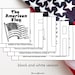 American Flag Booklet: Kids Learning Activity (digital Download) - Etsy