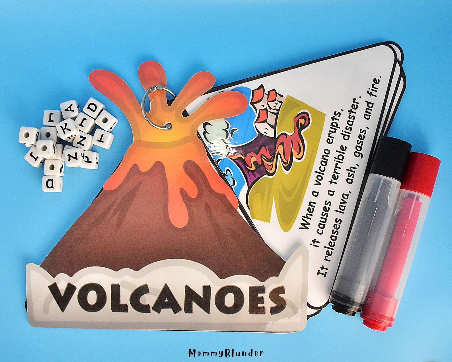 All About Volcanoes Flipbook | Volcano Learning Book - Etsy