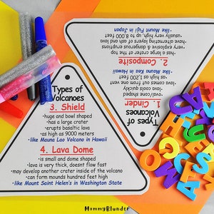 All About Volcanoes Flipbook | Volcano Learning Book - Etsy