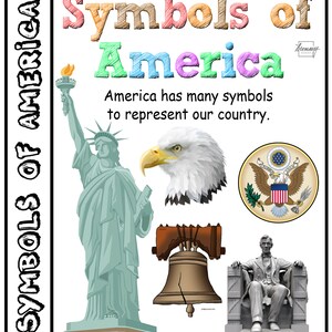 Symbols of America | Learning Book | American Historical Symbols ...