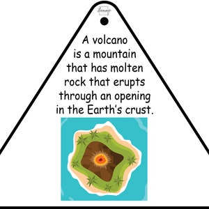 All About Volcanoes Flipbook | Volcano Learning Book - Etsy