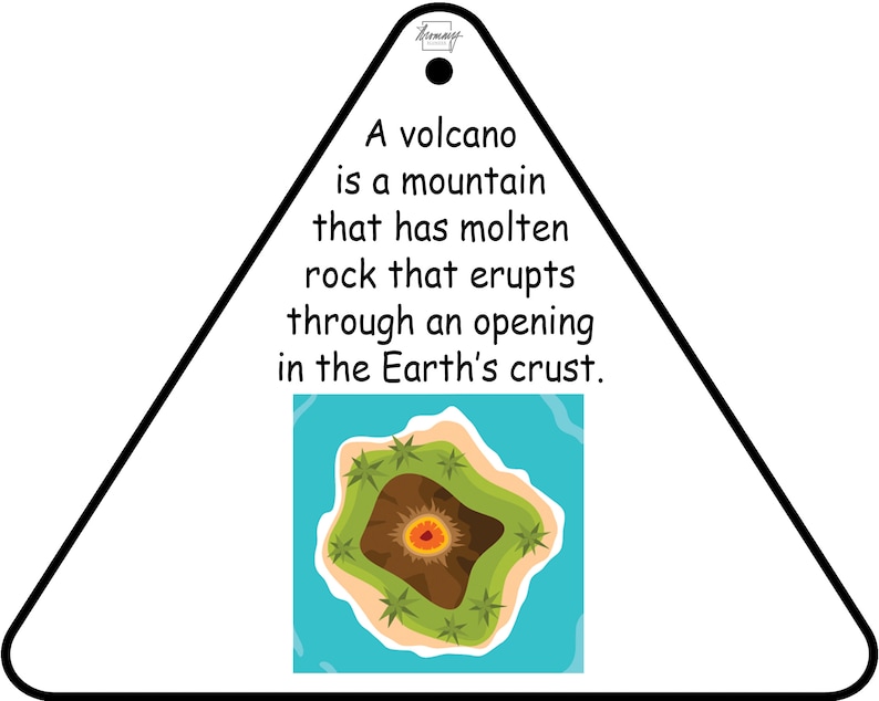 All About Volcanoes Flipbook | Volcano Learning Book - Etsy