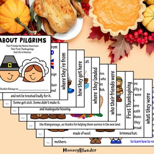 All About Pilgrims Mini Book - Etsy