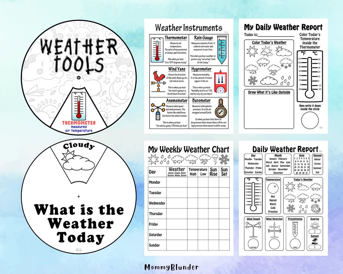 About the Weather Bundle | Weather Tools Spinner | Weather Instruments ...
