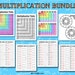 Multiplication Bundle | Multiplication Table | Multiplication Wheel ...