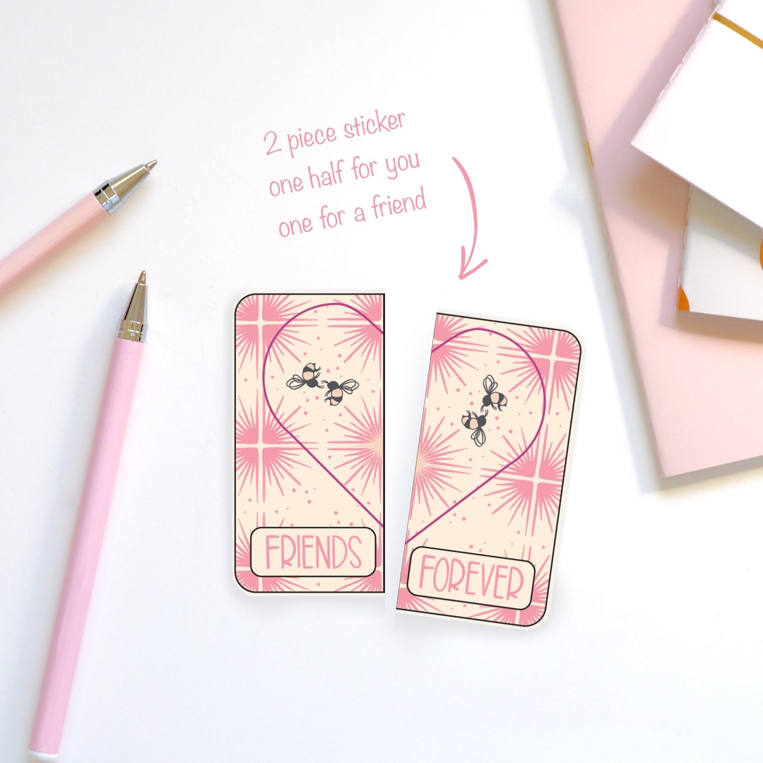 Friends Forever Sticker, BFF Sticker, Sticker for Her, Stanley ...