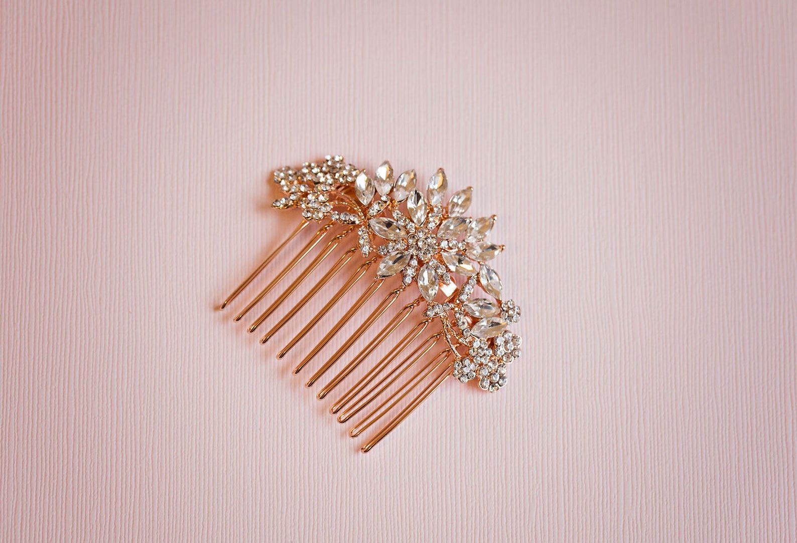 Bridal Hair Comb Bridal Headpiece Gold Hair Comb Gold Leaf - Etsy