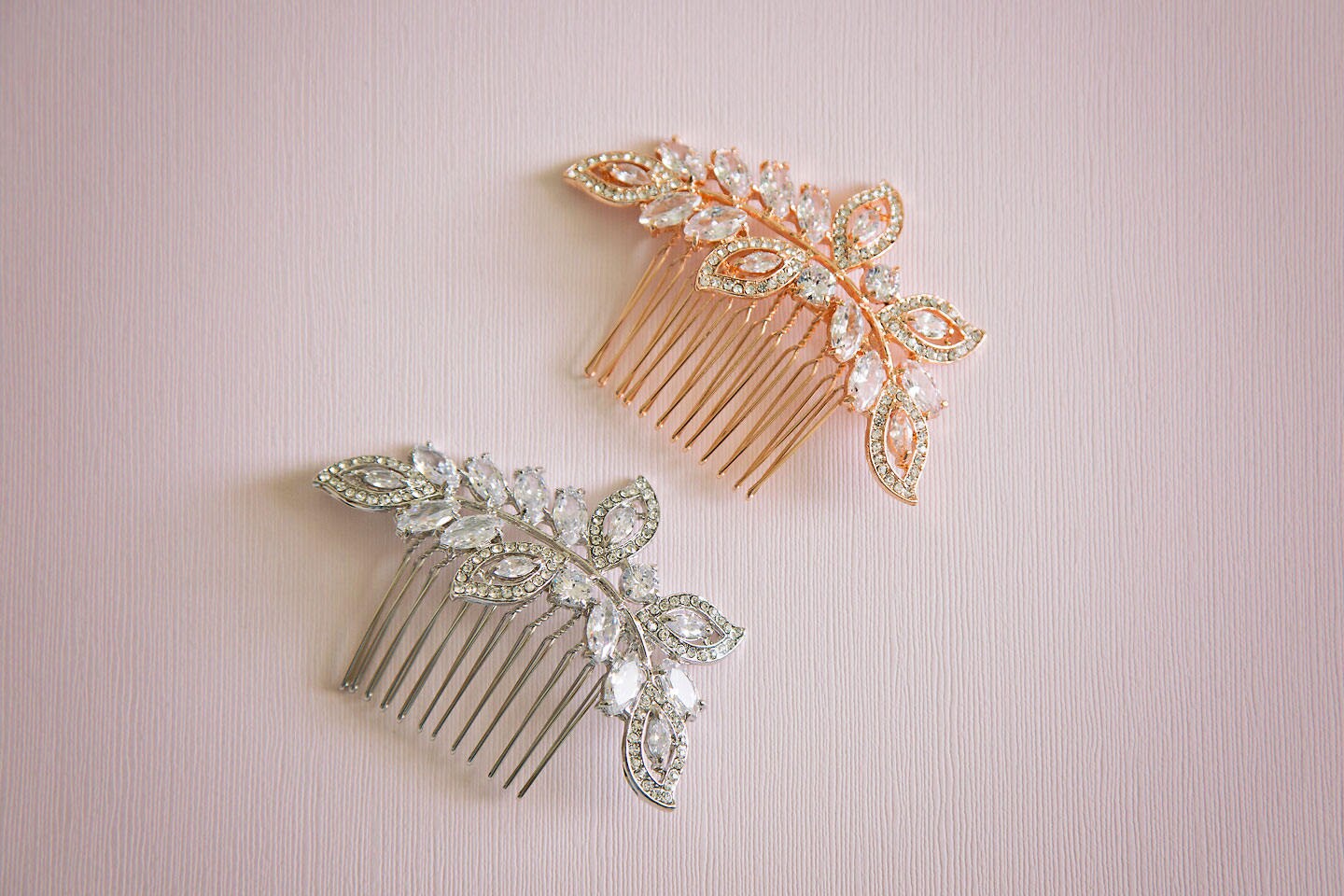 Bridal Crystal Side Hair Comb Bridal Side Comb Rhinestone | Etsy