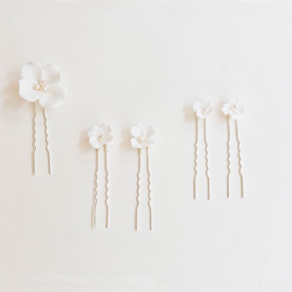 Flower Girl Hair Pin - Etsy