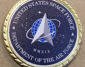 Space Force Coin - Etsy
