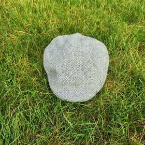 Vintage Tweed Hat Flat Cap Cabbie Jonathan Richard Newsboy Wool Men's ...