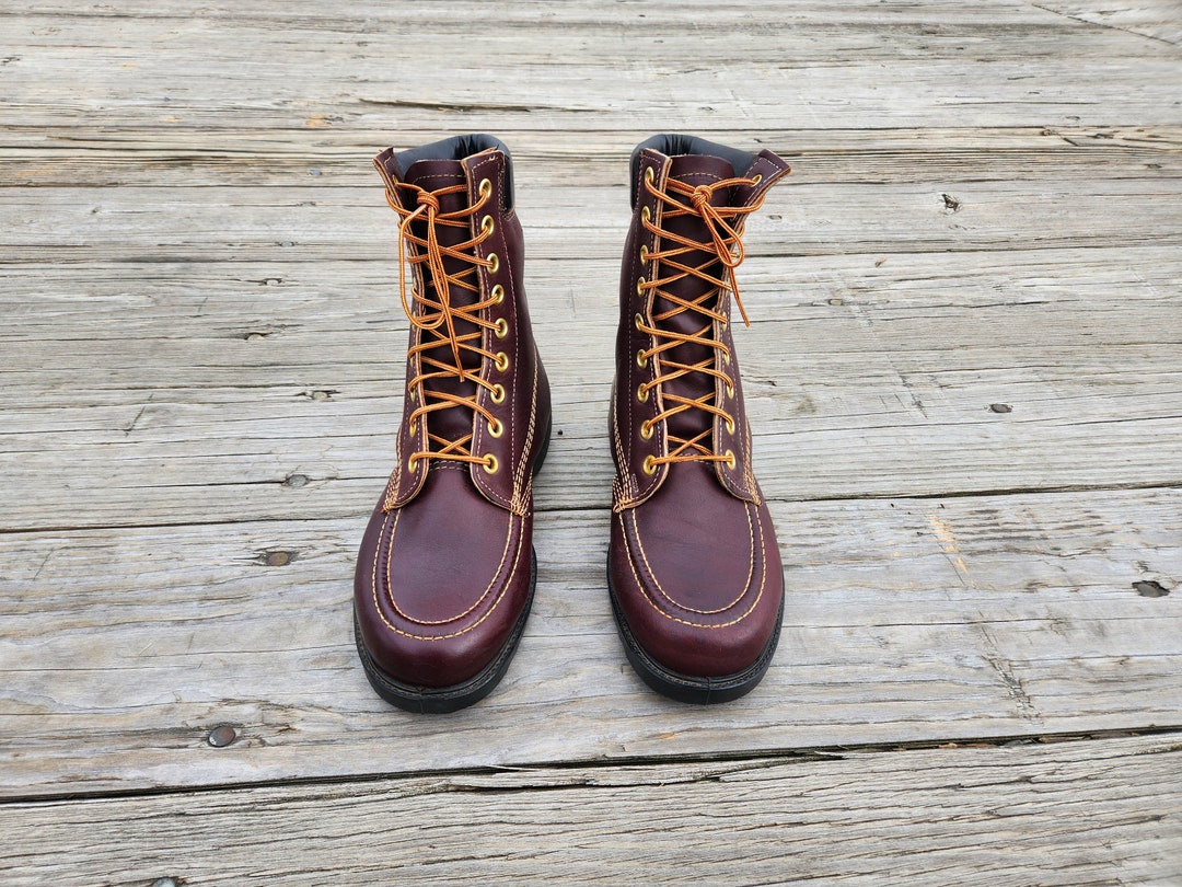 Vintage Texas Steer Men's Boots Size 8 1/2 - Etsy