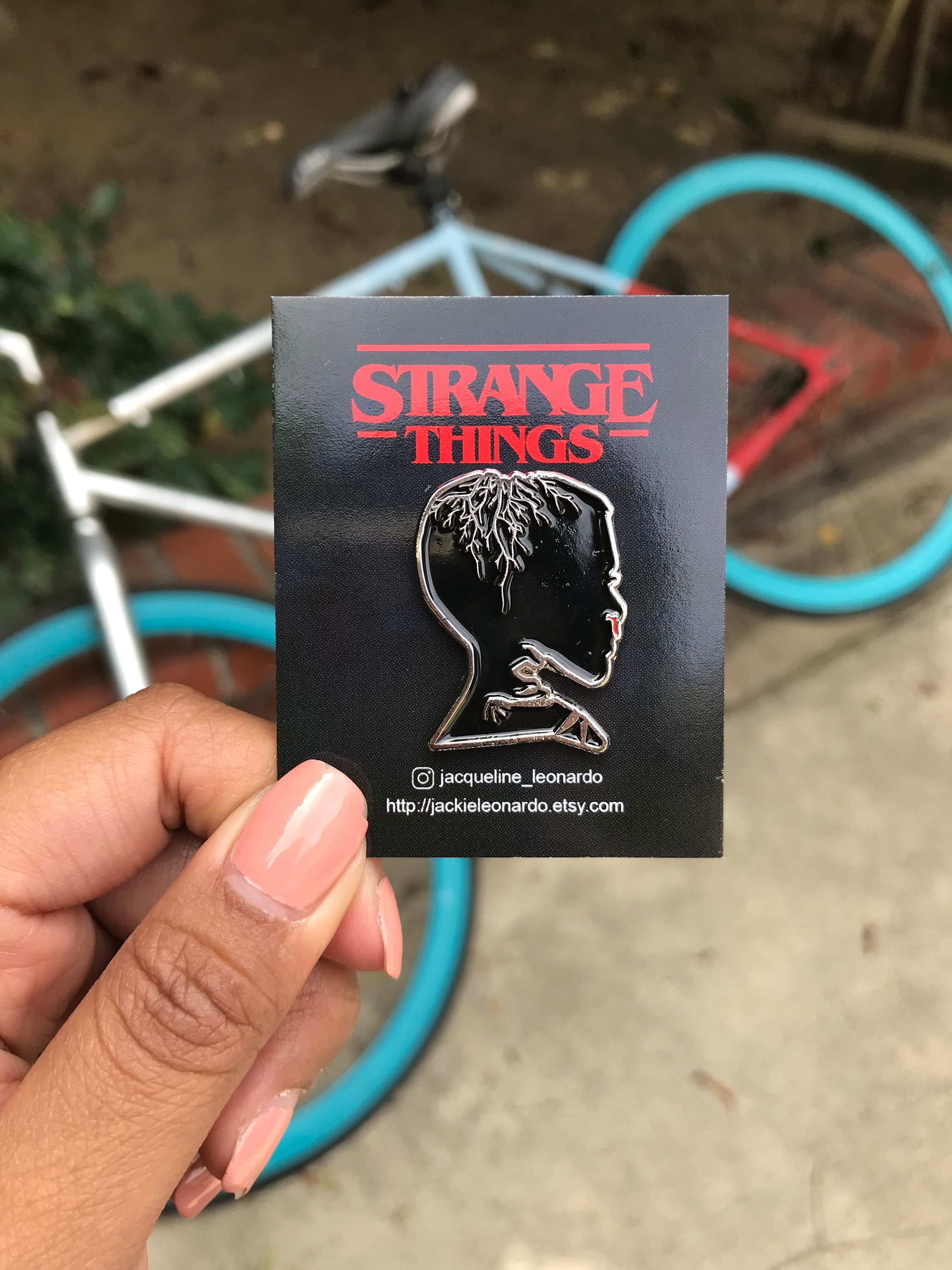 Stranger Things Enamel Pin - Etsy