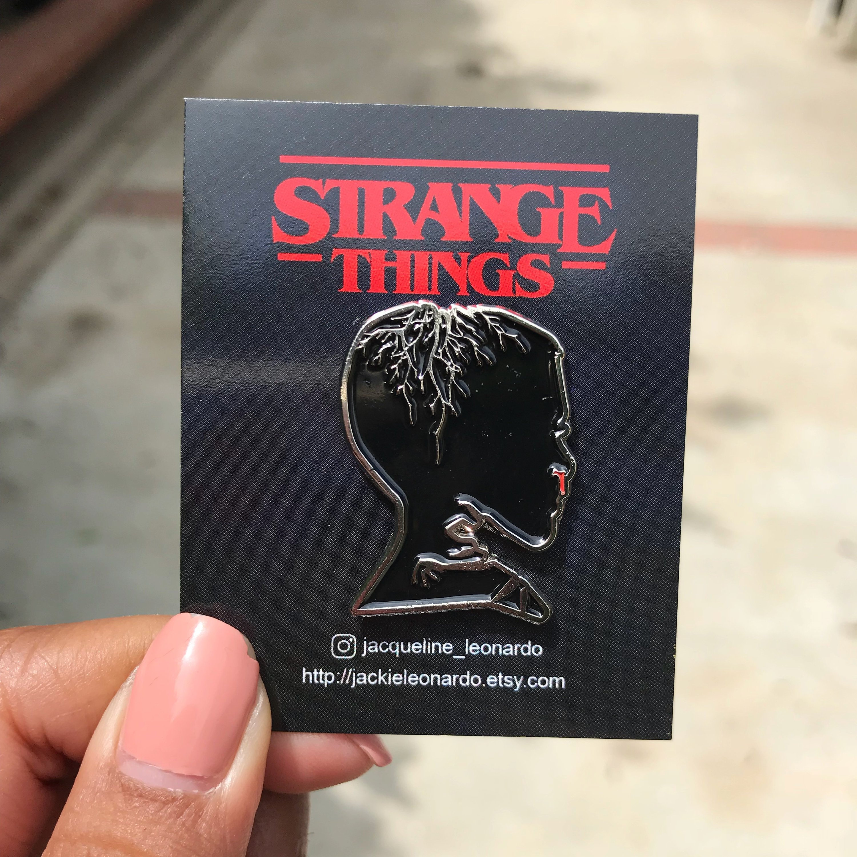 Stranger Things Enamel Pin - Etsy