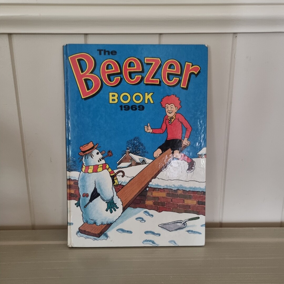 The Beezer Book 1969 Vintage Children's Hardcover Comic Story Book - Etsy