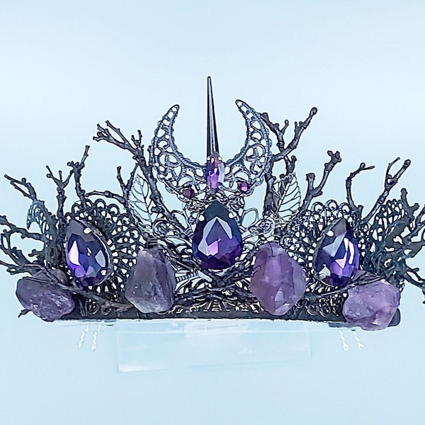 Amethyst Crown - Etsy