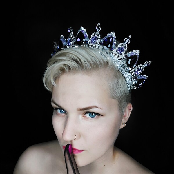 Purple Crown - Etsy
