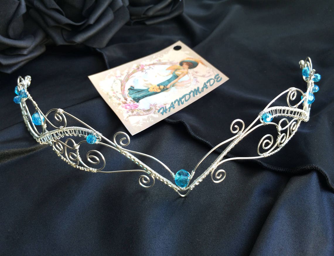 Elven Crown,mermaid Crown, Elven Tiara, Bridal Crown,medieval Crown ...