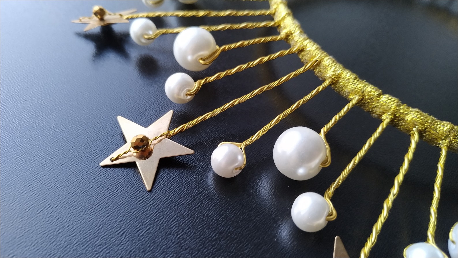 Couronne de perle couronne détoile diadème de couronne | Etsy