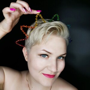 Lgbt Crown, Lgbtq Tiara, Pride Crown,queer Crown, Rainbow Tiara, Crown ...