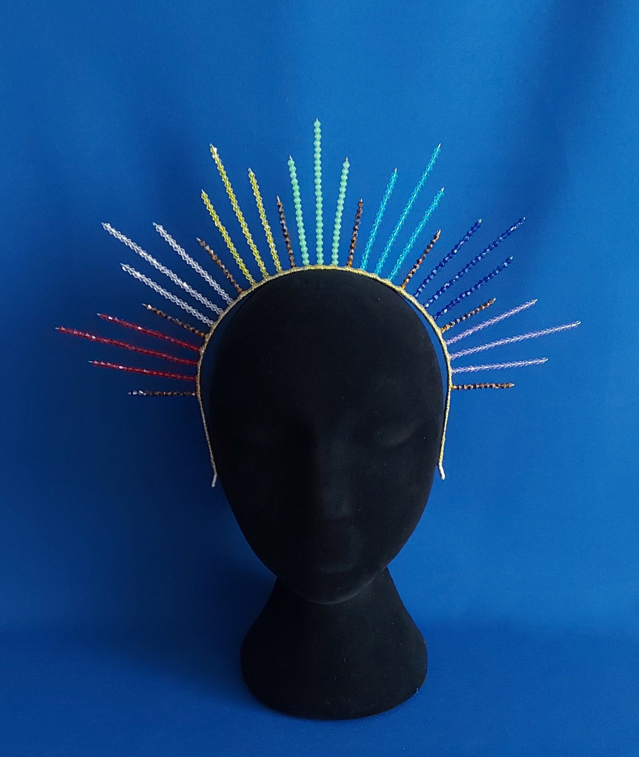 Rainbow tiara pride crown Lgbtq pride headpiece LGBT crown | Etsy