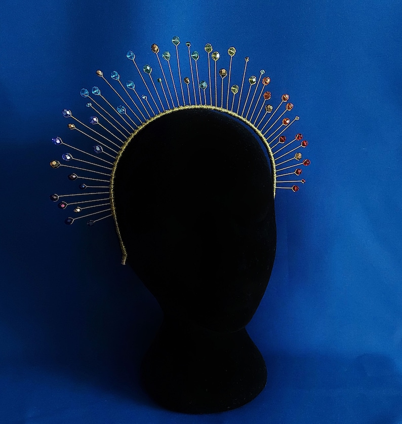 Rainbow Crown Lgbt Crown Lgbtq Tiara Pride Crown Rainbow - Etsy