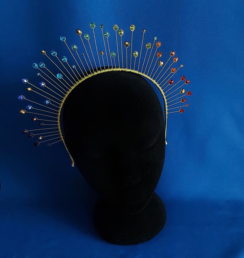 Rainbow Crown Lgbt Crown Lgbtq Tiara Pride Crown Rainbow - Etsy