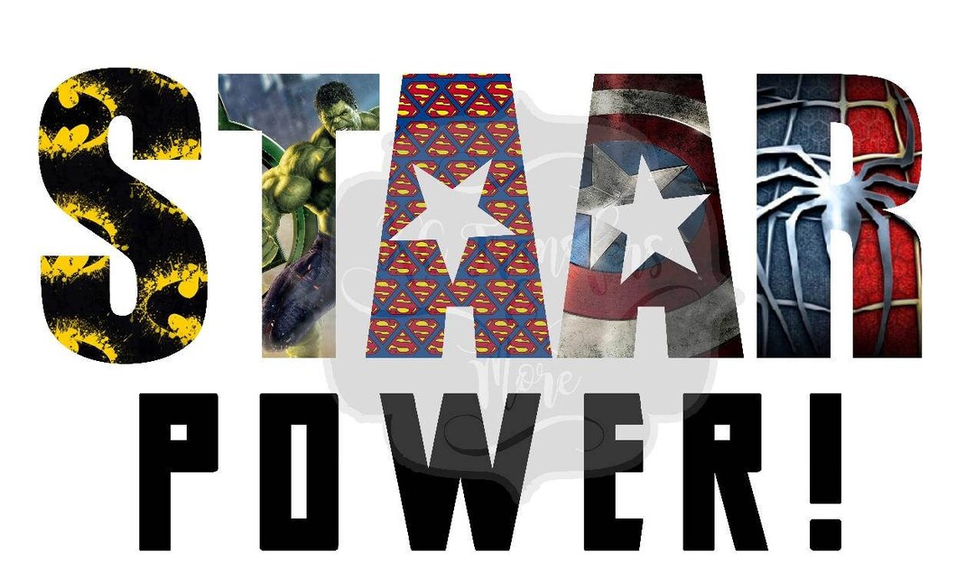 STAAR Power 1 Sublimation Transfer Ready to Press Sublimation Transfer ...