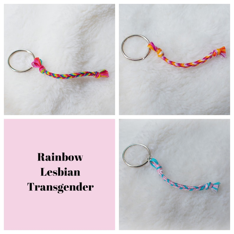 LGBTQ Pride Keychains - Etsy