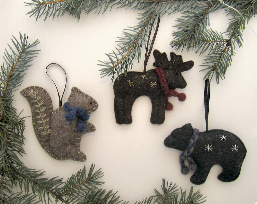 Canadian Woodland Animals - Moose, Bear, Squirrel, Hare, Beaver ...