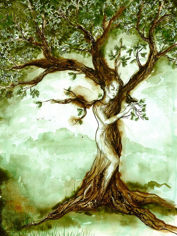 Dryads Greek Mythology