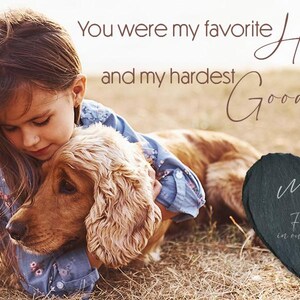 Personalized Pet Memorial Garden Stone Slate Custom Engraved Dog Loss ...