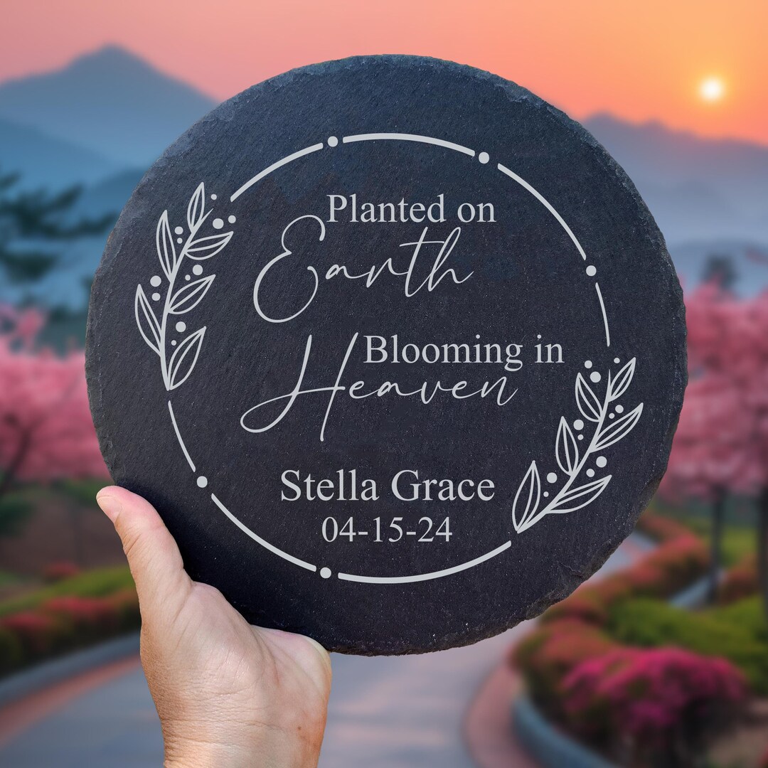 Baby Loss Garden Stone, Miscarriage Gift for Angel Baby, Multiple ...