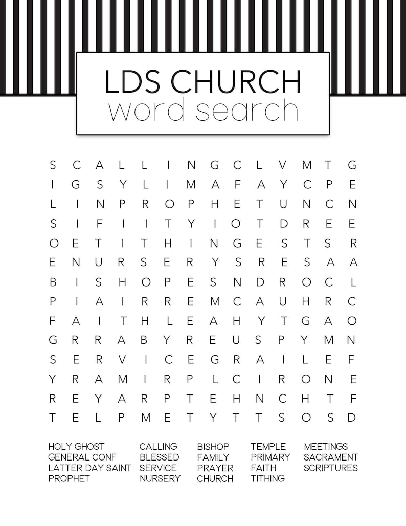LDS Bulletin Board Printables Bundle - Etsy