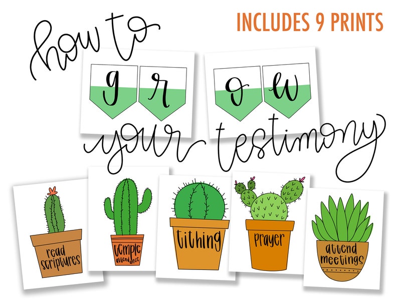 LDS Bulletin Board Printables Bundle - Etsy