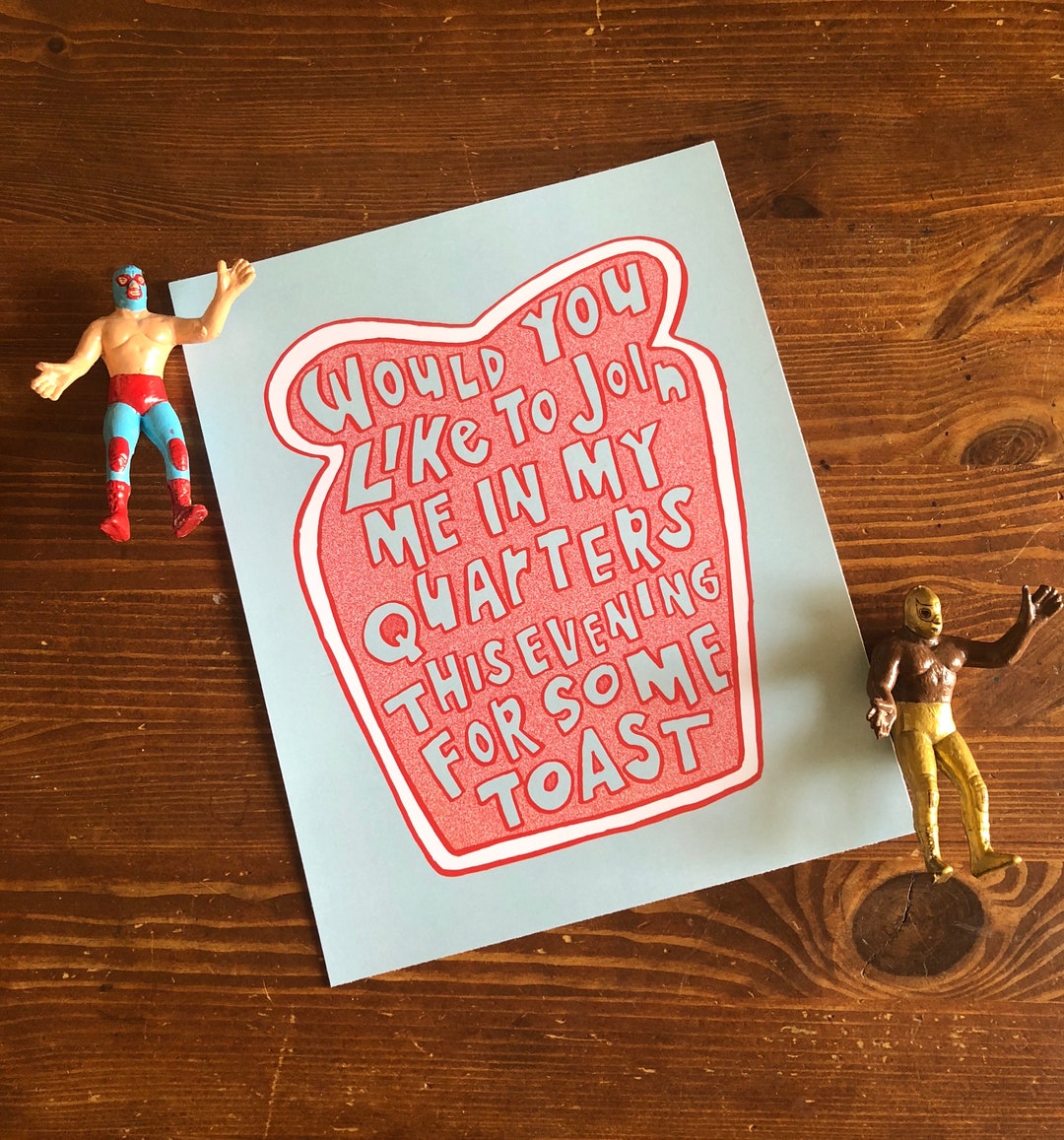 Nacho Libre Toast Printable - Etsy