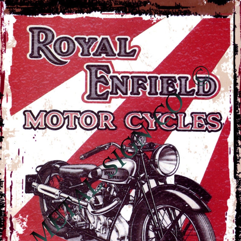 Royal Enfield Art - Etsy UK