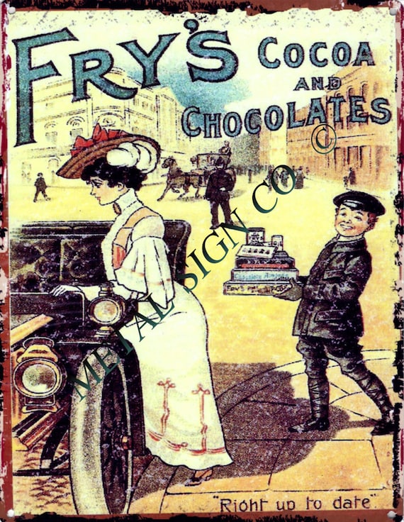 Frys Chocolate & Cocoa Retro Vintage Style Cafe Sweet Shop - Etsy