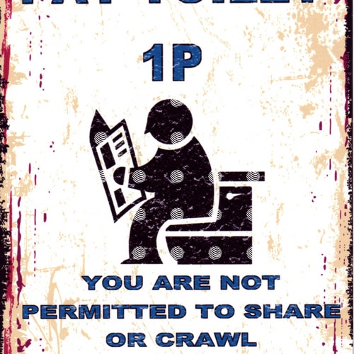Pay Toilet Metal Wall Sign Retro Vintage Style Pub Toilet - Etsy UK