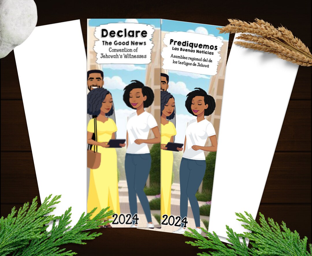 Declare the Good News Bookmark 2024 JW Convention Gifts JW Women ...