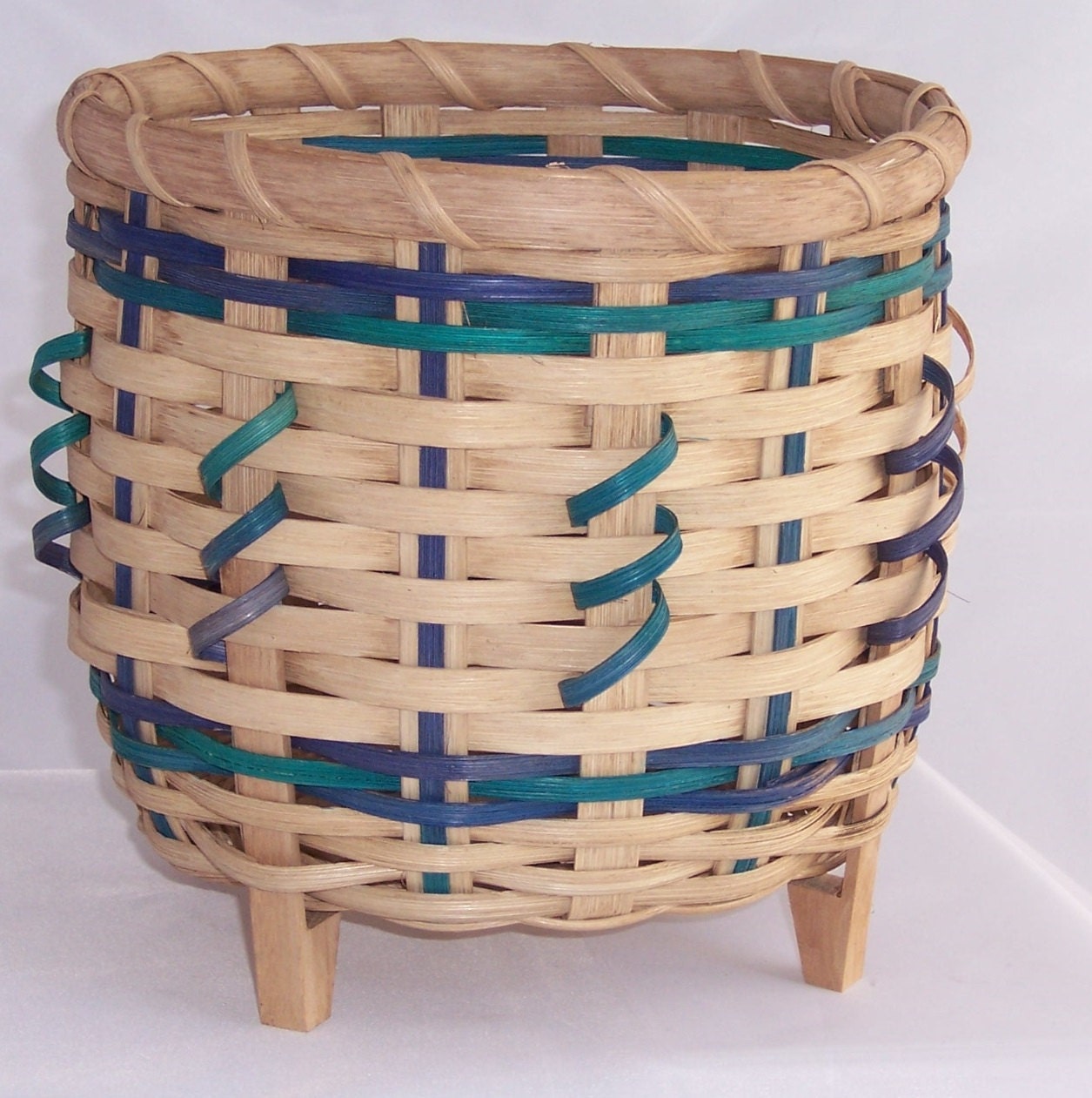 Round Footed Basket Pattern - Etsy