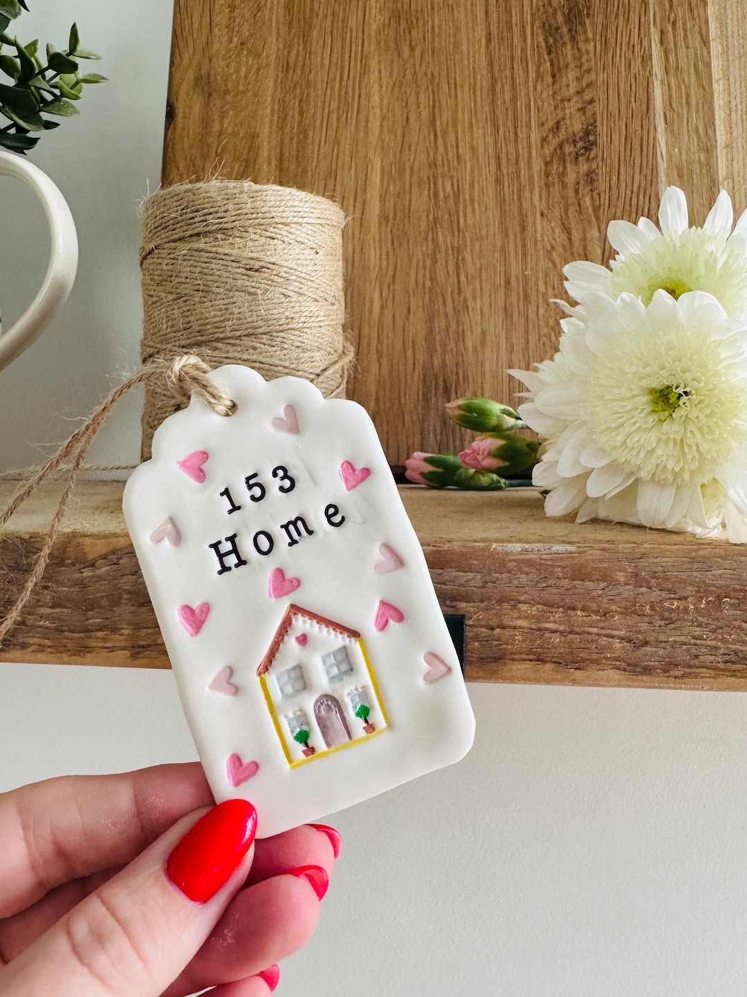 Our First Home Couples Decoration, Ornament, Personalised House Warming ...