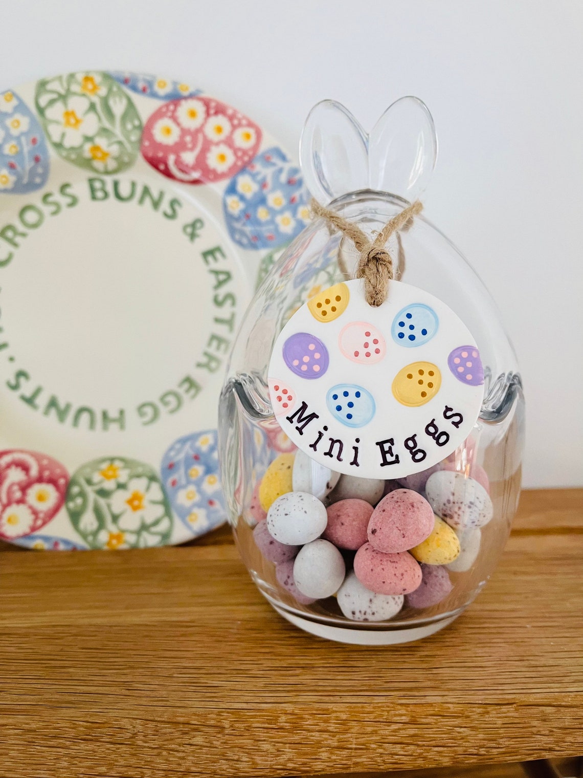 Easter Egg Mini Egg Design Clay Decoration Spring - Etsy UK