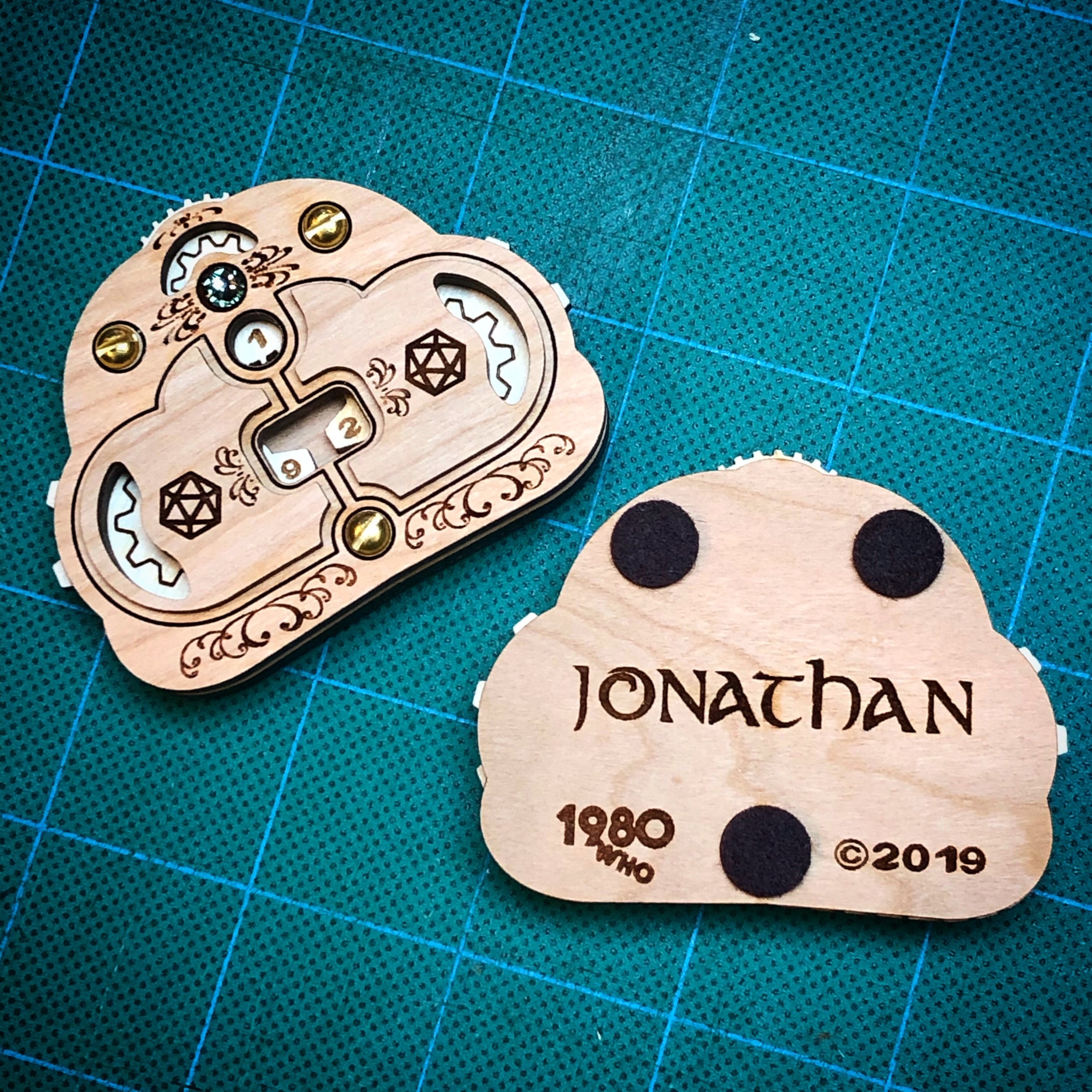 Wood Hit Point Counter Dungeons and Dragons Accessory RPG | Etsy