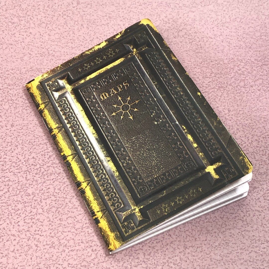 Dnd Accessory Journal - Ancient Tome Cartography Map Notebook - Pocket ...