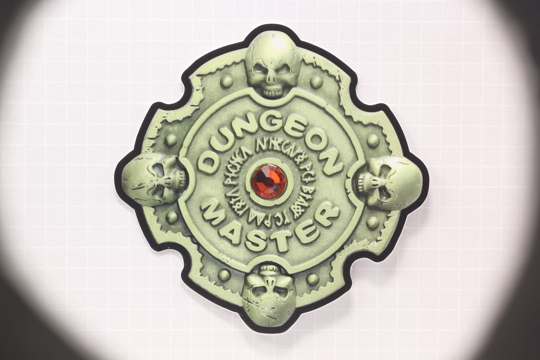 Dungeon Master Sticker - Dnd Accessory - Vinyl Sticker for Your DM - Etsy