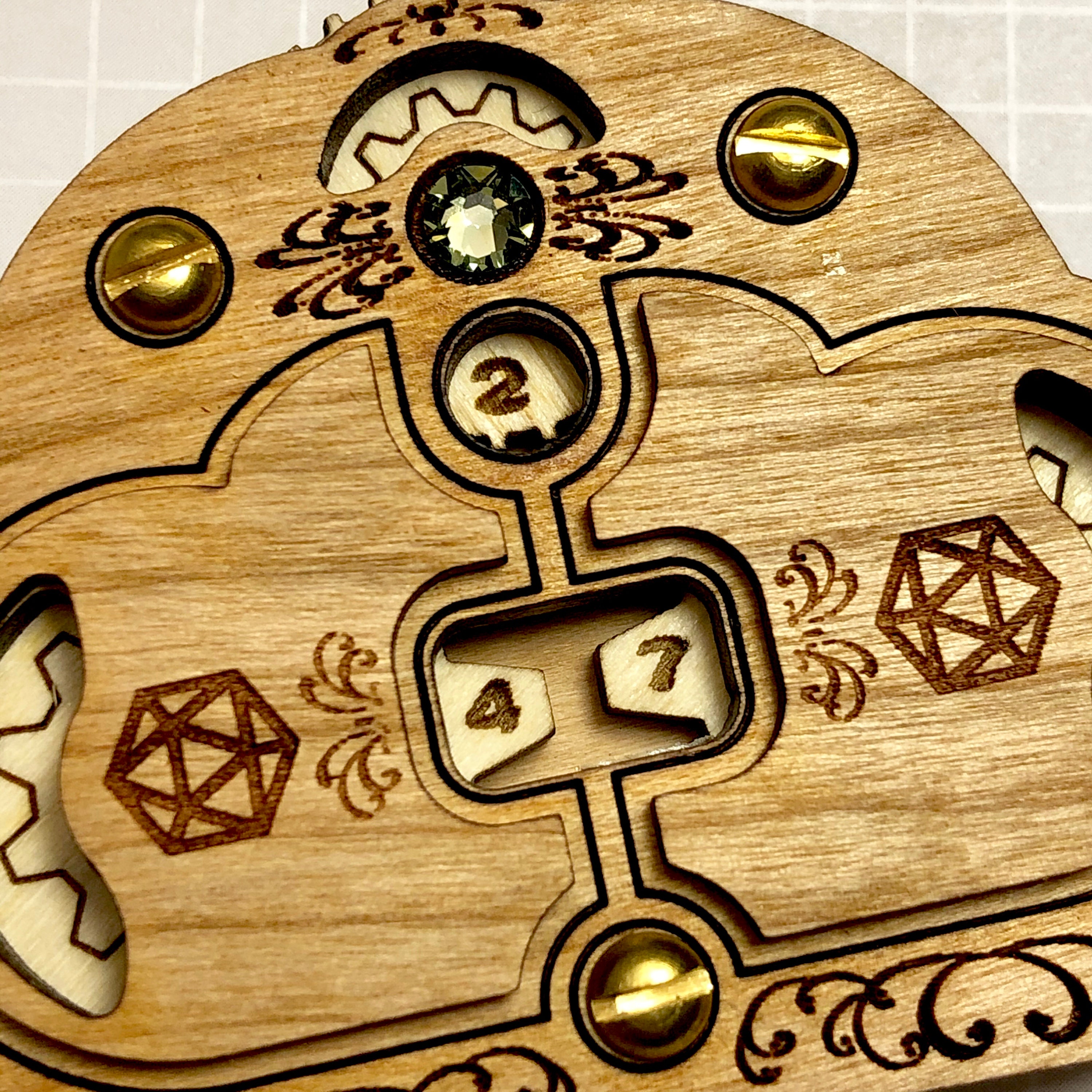 Wood Hit Point Counter Dungeons and Dragons Accessory RPG | Etsy