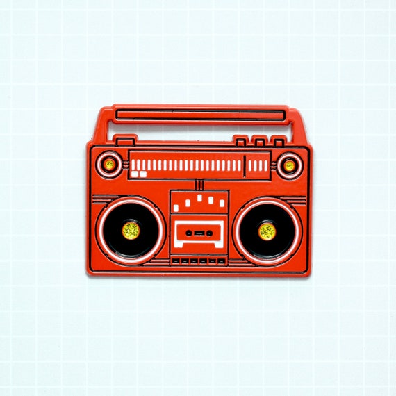 Boombox 1980 Enamel Pin HIP HOP TROOPER Special Edition - Etsy