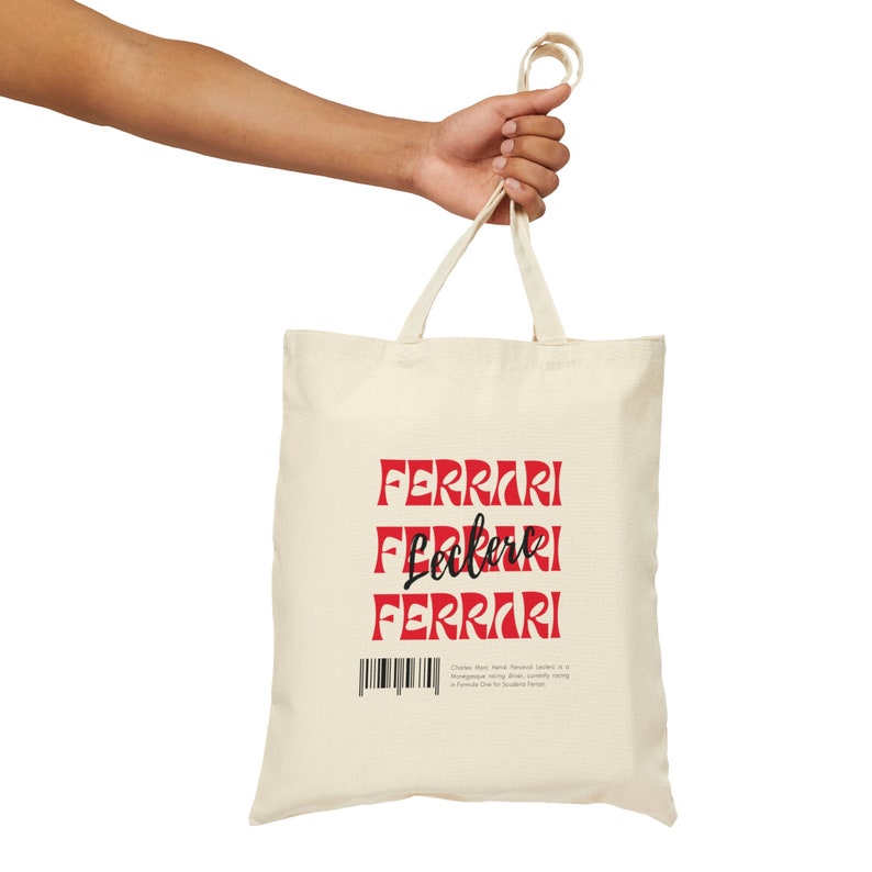 Charles Leclerc Ferrari Formula 1 Tote Bag Racing Fan F1 - Etsy