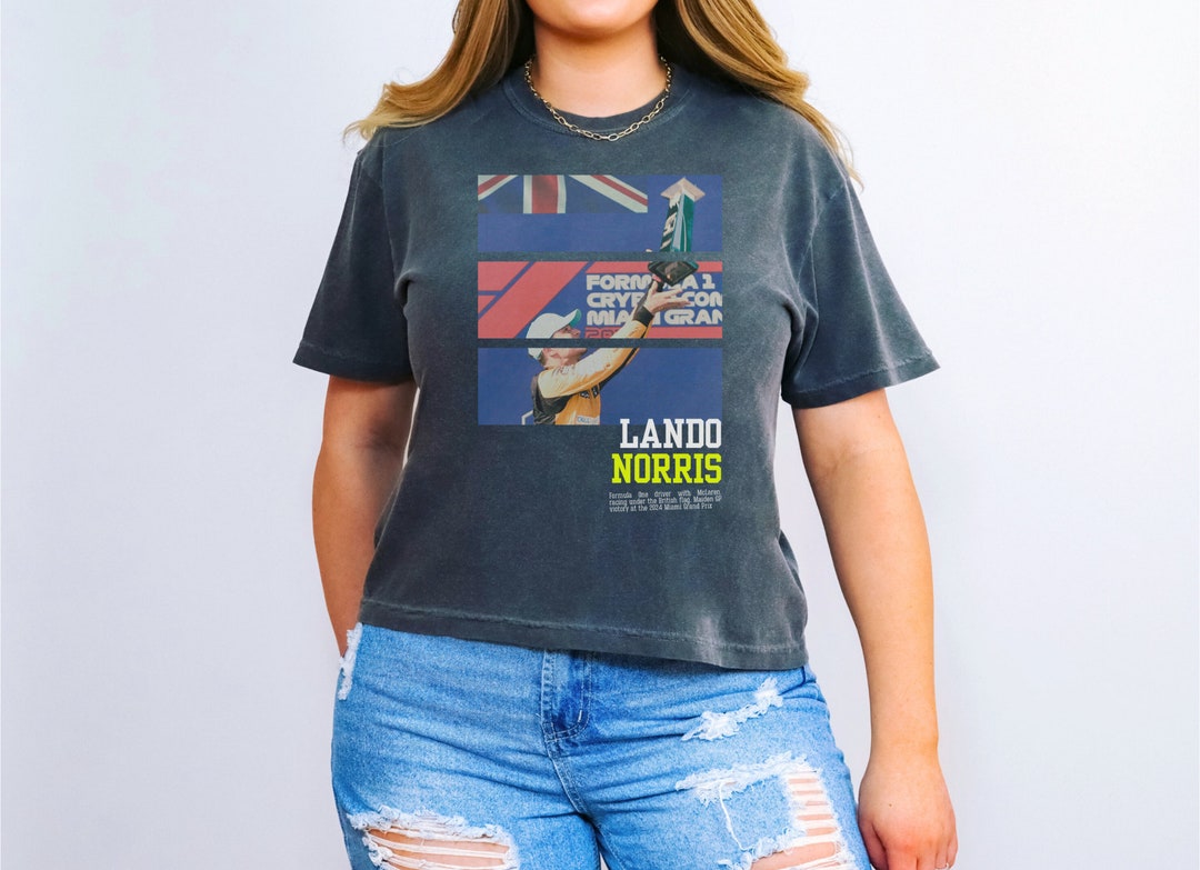 Formula One Lando Norris Shirt Mclaren Shirt Mclaren F1 Merch Lando ...